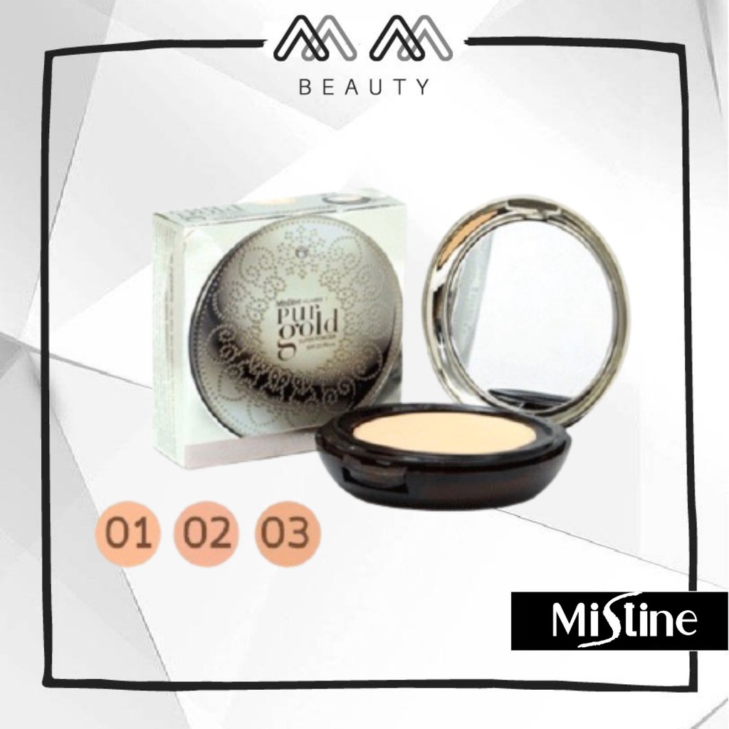 แป้งพัฟ Mistine number 1 pur gold มิสทีน นัมเบอร์วัน เพอร์ โกลด์ เอสพีเอฟ 25 พีเอ++ | Shopee ...