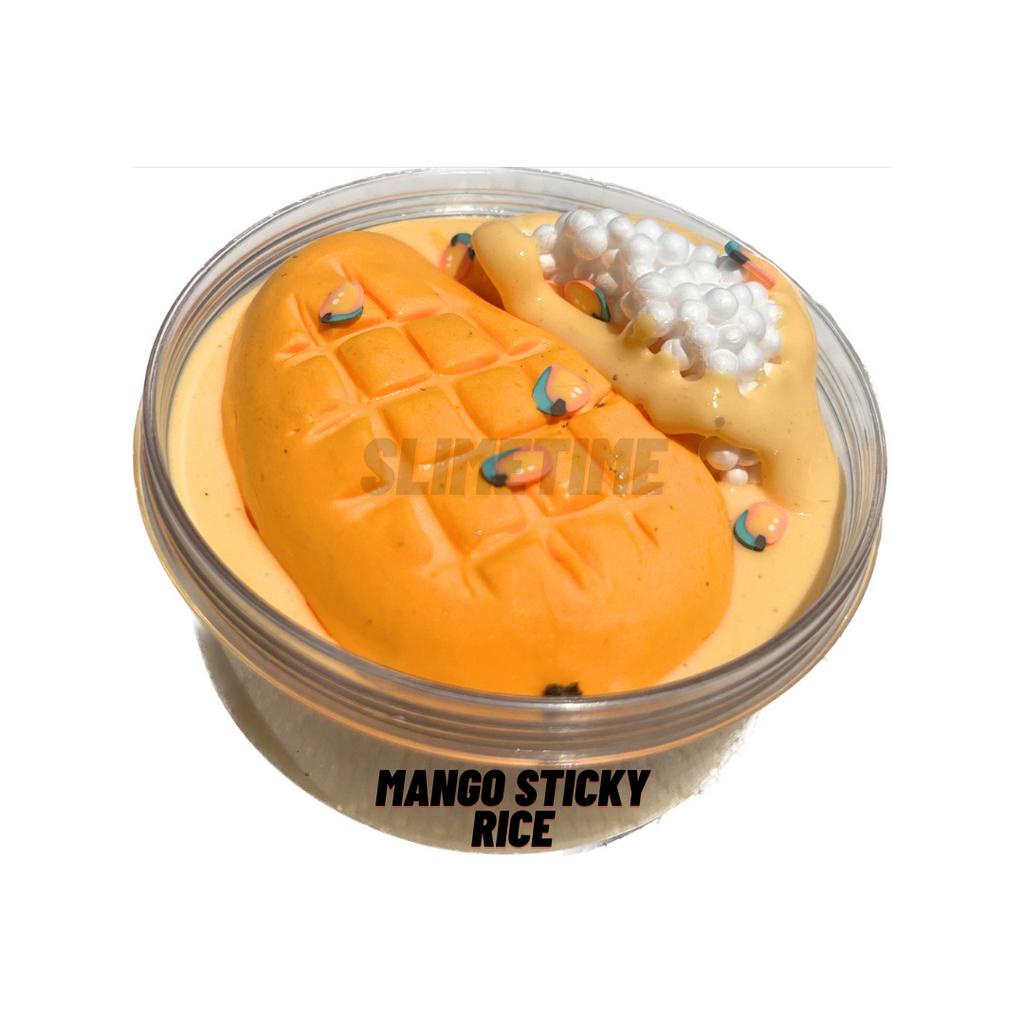 Mango Sticky Rice Slime สไลม์ข้าวเหนียวมะม่วง | Shopee Thailand