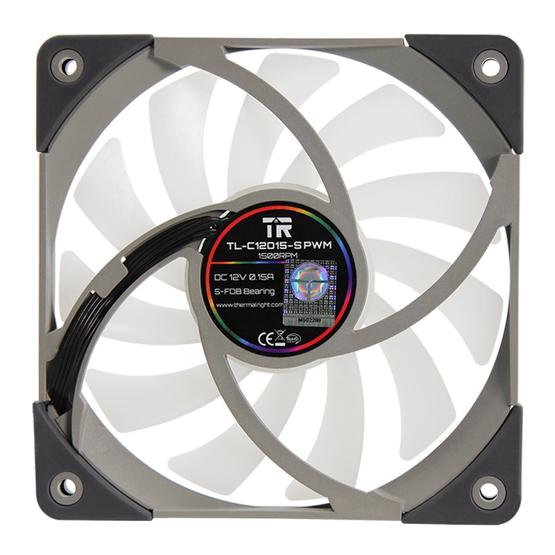 พัดลม Thermalright TL-C12015S 120mm ARGB Slim Fan | Shopee Thailand
