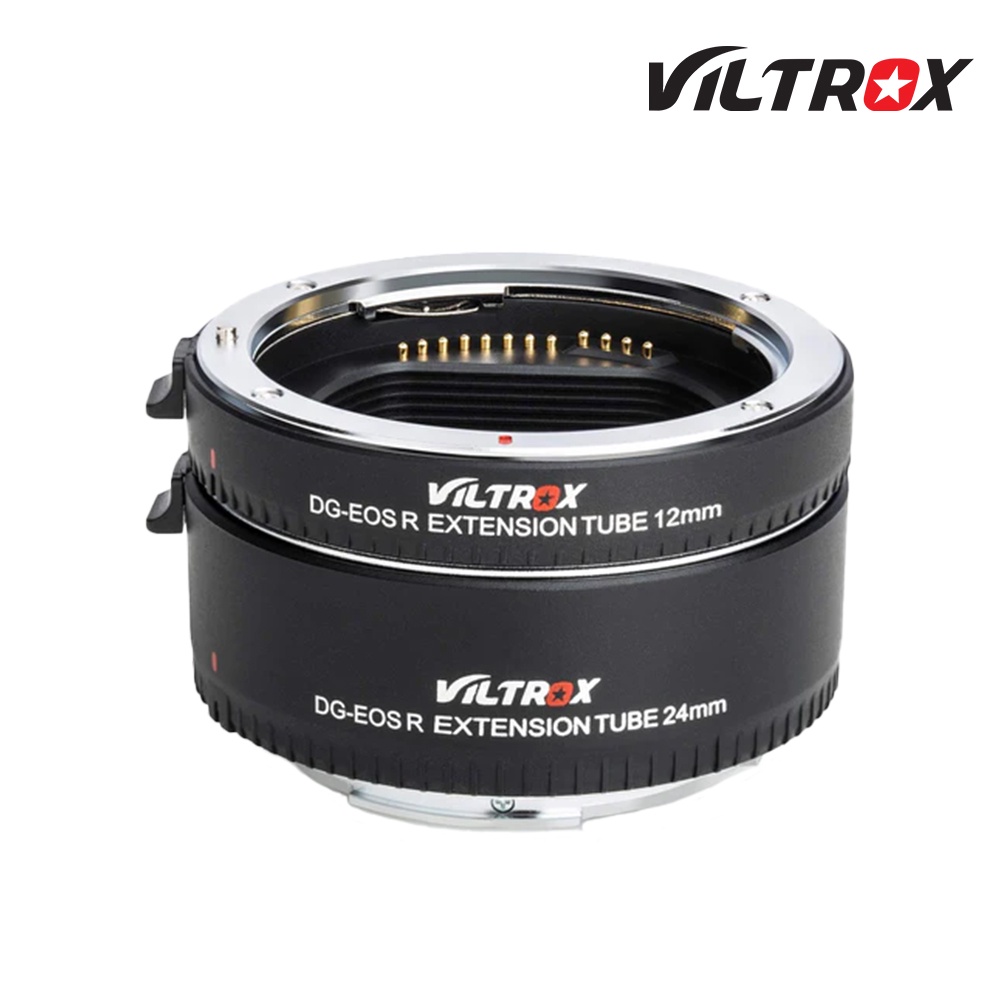 VILTROX DG-EOS R Auto Focus Macro Extension Tube(12mm+24mm) for Canon ...