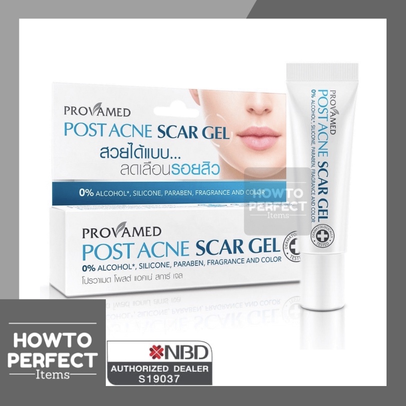 Provamed โปรวาเมด Scarzone scar zone acne ultra Scar Silicone post acne ...