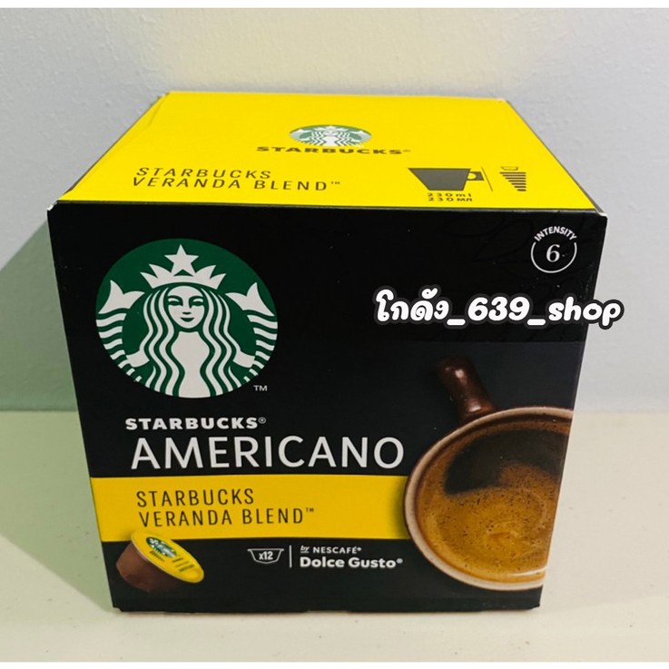 🔥 กาแฟแคปซูล Starbucks สตาร์บัค แคปซูลกาแฟ by NESCAFÉ Dolce Gusto ...