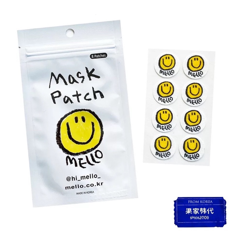 งานเกาหลีแท้!!!แผ่นสติ๊กเกอร์หอมติดแมส Aroma mask patch | Shopee Thailand