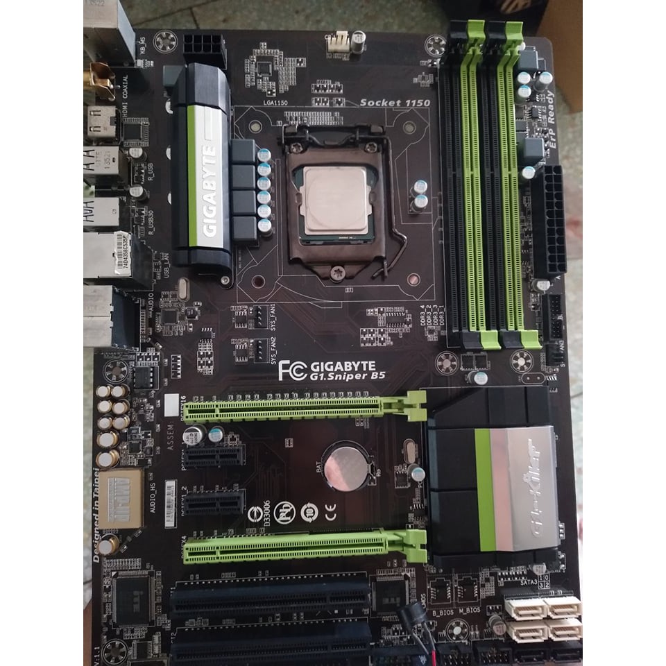 ชุด CPU+Mainboard+Ram DDR3 [i5-4690 3.50GHz Turbo 3.90GHz + MB ...