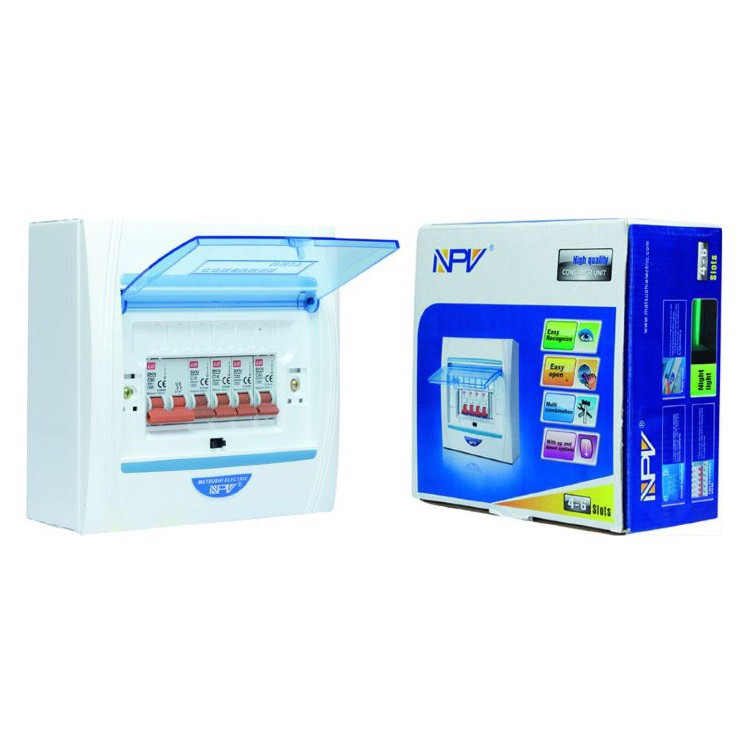 ตูควบคุมไฟ consumer Unit NPV 4 และ 7-9 ช่อง 63A | Shopee Thailand