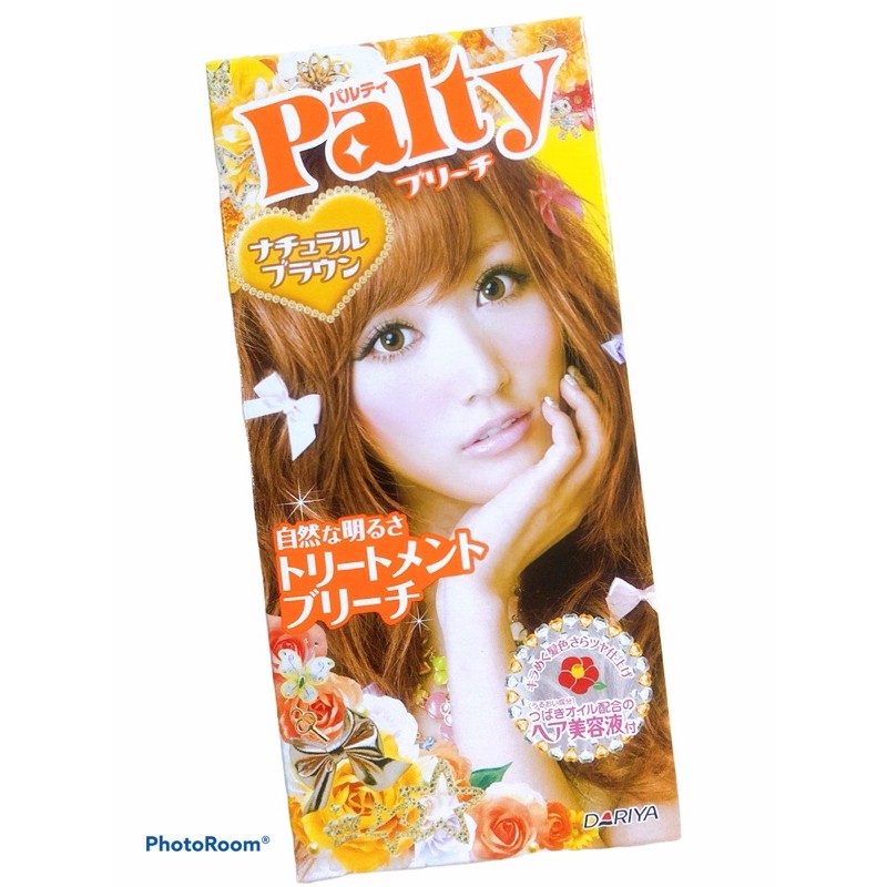 น้ำยาย้อมผม Palty สี natural brown สุดฮิต แบบครีม จากญี่ปุ่น ไม่มีไฮโดรเย่น ผมไม่เสียค่ะ ...