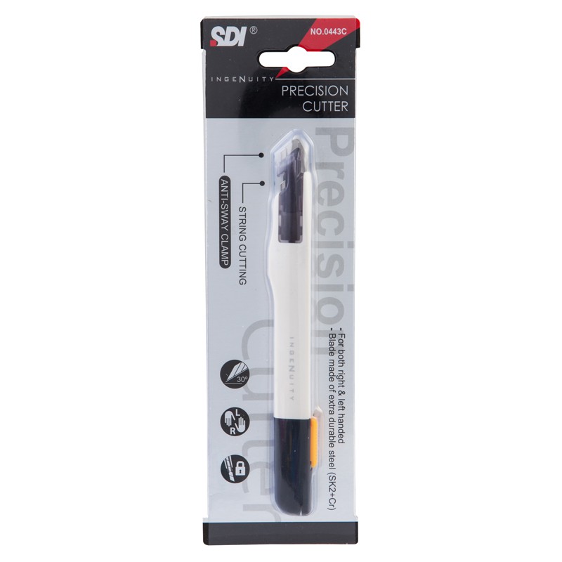 มีดคัตเตอร์อเนกประสงค์ ขาว SDI 0443C | Shopee Thailand