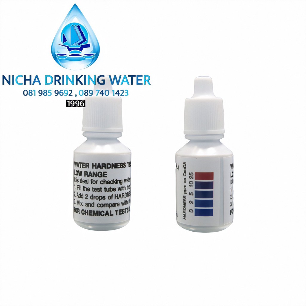 Water Hardness Tester(JDS.BP.)น้ำยาตรวจวัดความกระด้างของน้ำ 15 ml ...