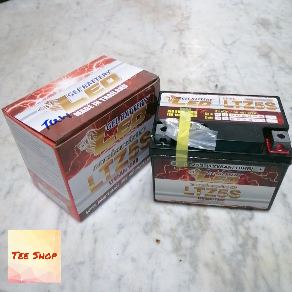 แบตเตอรี่ LEO (GEL BATTERY LEO) LTZ5S ของแท้้ 100% | Shopee Thailand