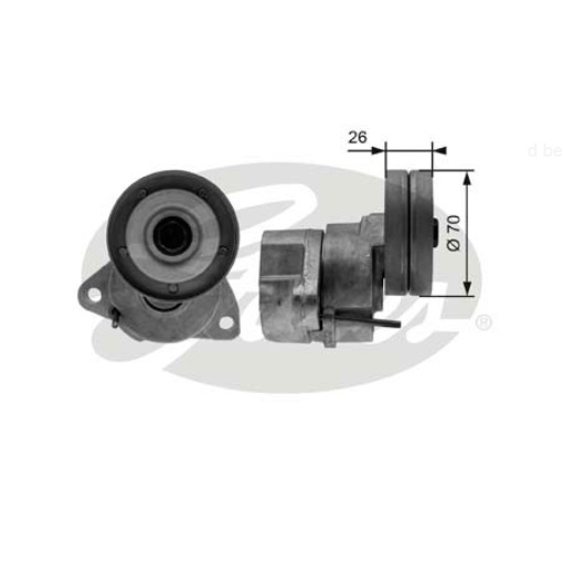 ลูกรอกสายพานหน้าเครื่อง OPTRA 1.8 2003- CAPTIVA 2.4 2006- T18SED 1.8 ...