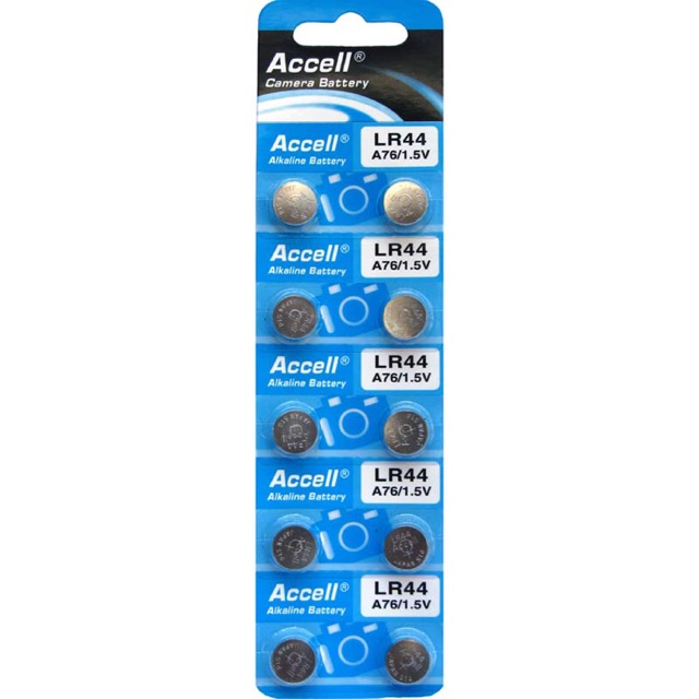 ถ่านกระดุม Accell Lr44 แผง 10 ก้อน Shopee Thailand