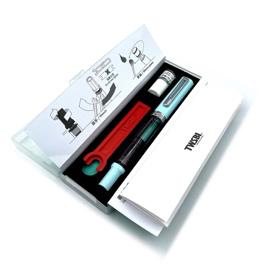 ปากกาหมึกซึม Twsbi Eco T Mint Blue | Shopee Thailand