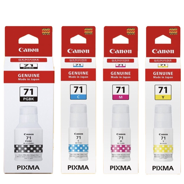 หมึกเติม Canon GI-71 Original 100% Ink Bottle. | Shopee Thailand