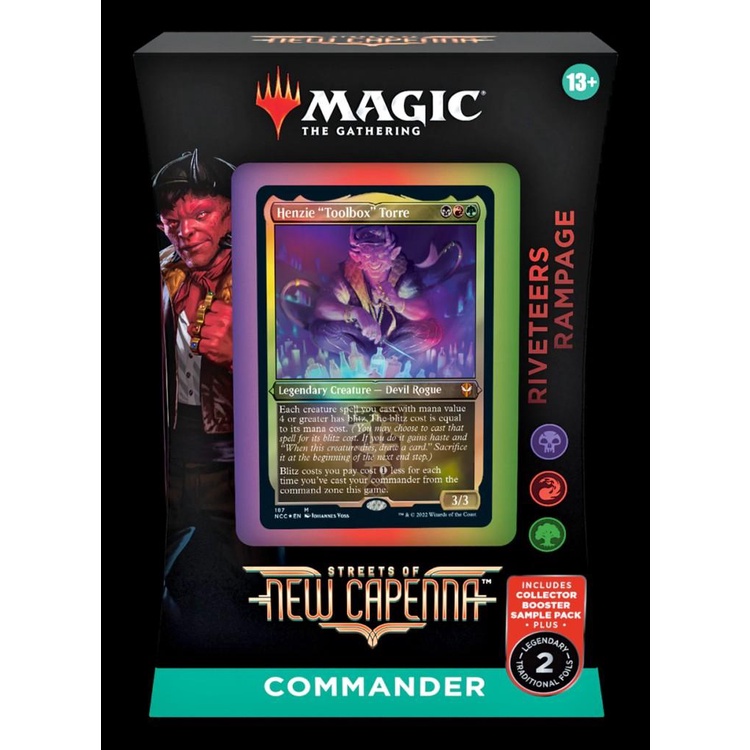 MTG Streets of New Capenna Commander Decks - Riveteers Rampage | Shopee Thailand