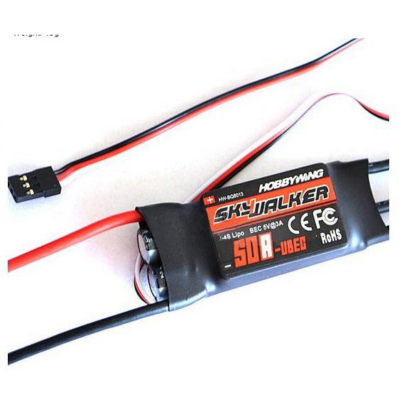 Hobbywing Skywalker 15A 20A 30A 40A 50A 60A 80A ESC สําหรับ RC | Shopee ...