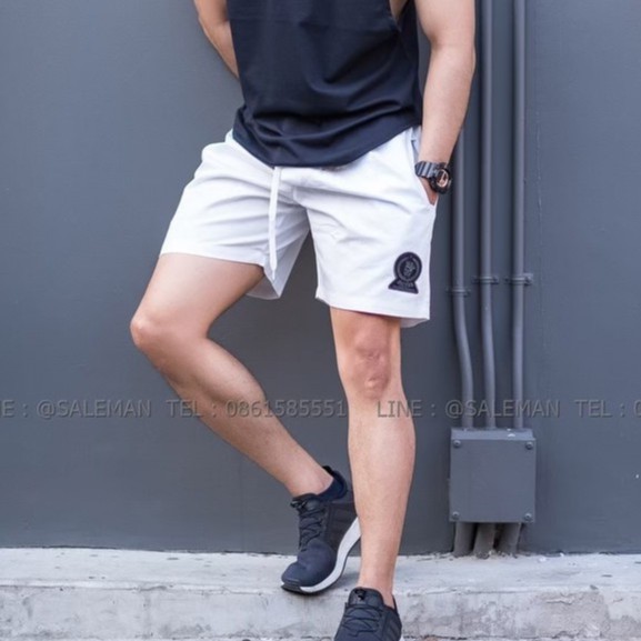 ขาสั้น เอวยืด ss 222 logo หัวกะโหลก | Shopee Thailand