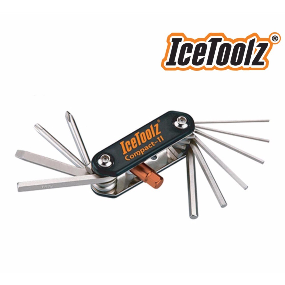 ICETOOLZ เครื่องมือพับ พกพาได้ 11 ชิ้น | Shopee Thailand