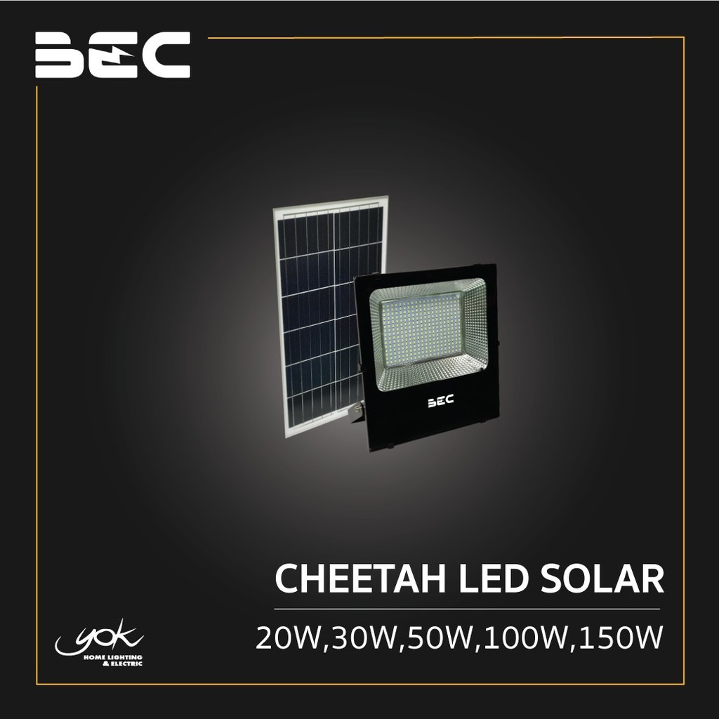 BEC Cheetah LED Solar | Shopee Thailand