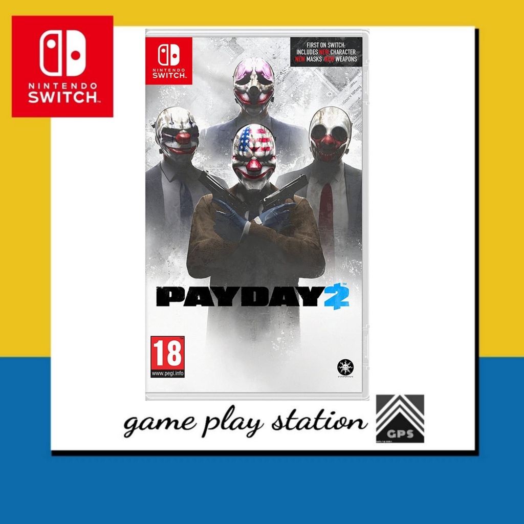 nintendo switch payday 2 ( english zone 2 ) | Shopee Thailand