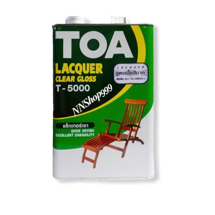 แลกเกอร์เงา TOA-T5000 ขนาดแกลลอน 3.785 ลิตร | Shopee Thailand