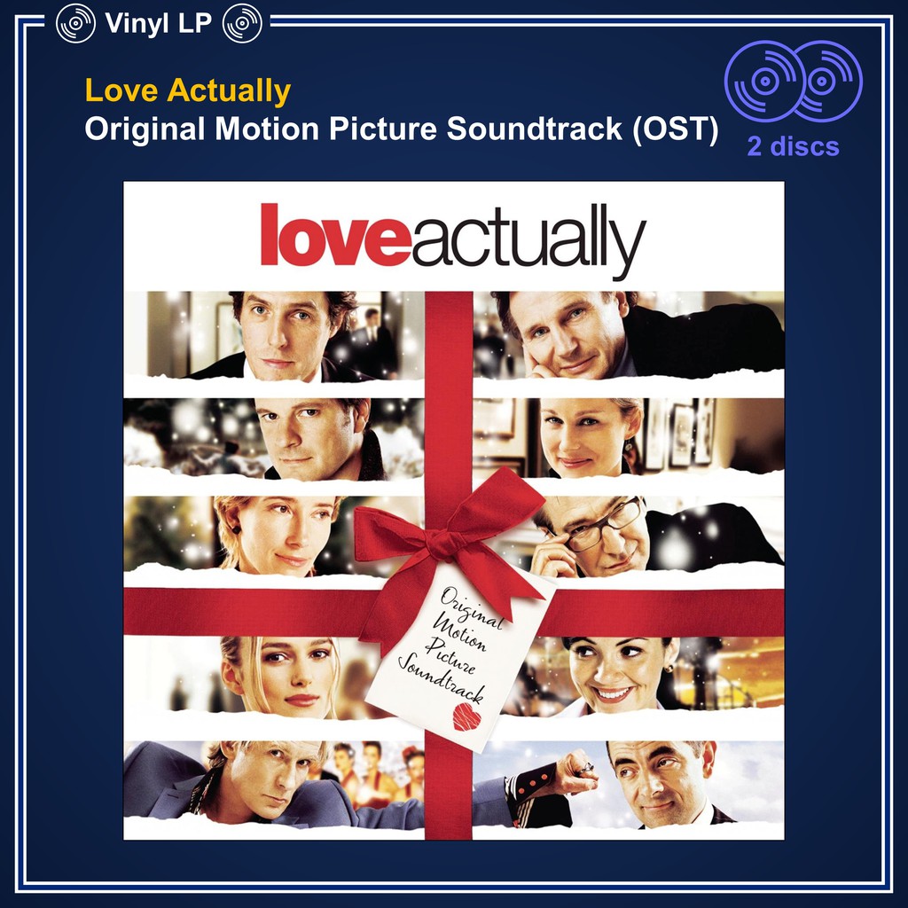 [แผ่นเสียง Vinyl LP] Love Actually (OST) (2LP) [ใหม่และซีล SS] | Shopee Thailand