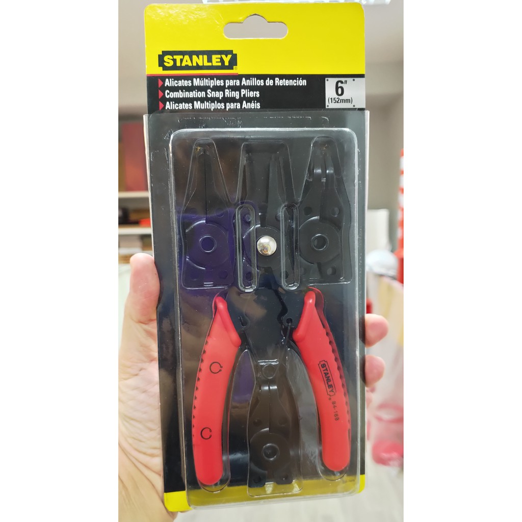 คีมถ่างแหวน 4 หัว 84-168 STANLEY | Shopee Thailand