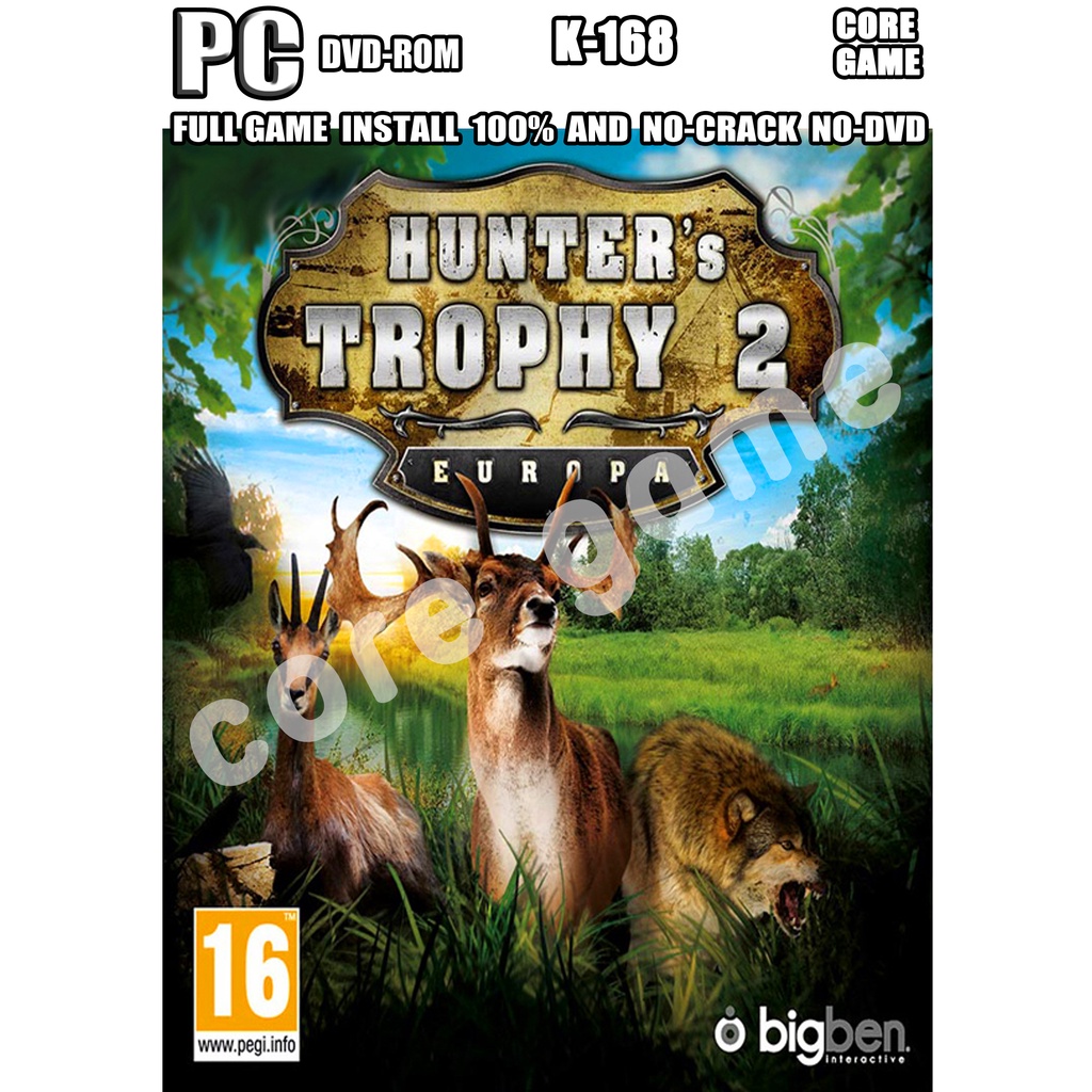 GAME PC hunter's trophy 2 europa แผ่นเกมส์ แฟลชไดร์ฟ เกมส์คอมพิวเตอร์ PC โน๊ตบุ๊ค | Shopee Thailand