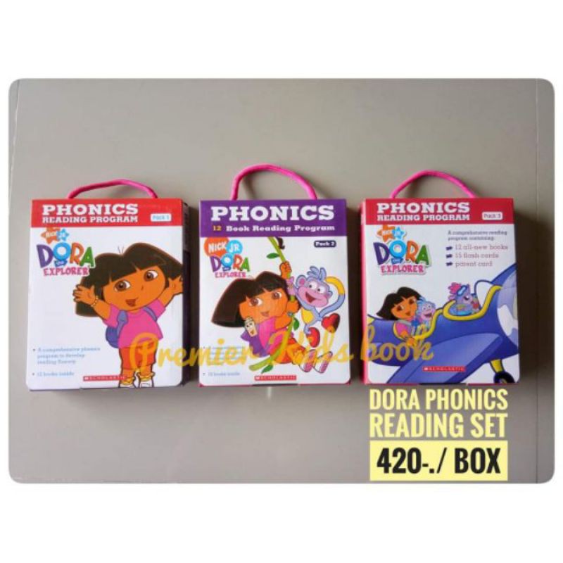 Dora the Explorer Phonics Reading Program | Shopee Thailand