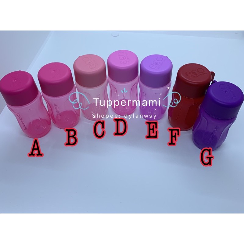 Limited EDITION Super mini & cute tupperware eco slim bottle 90ml ...