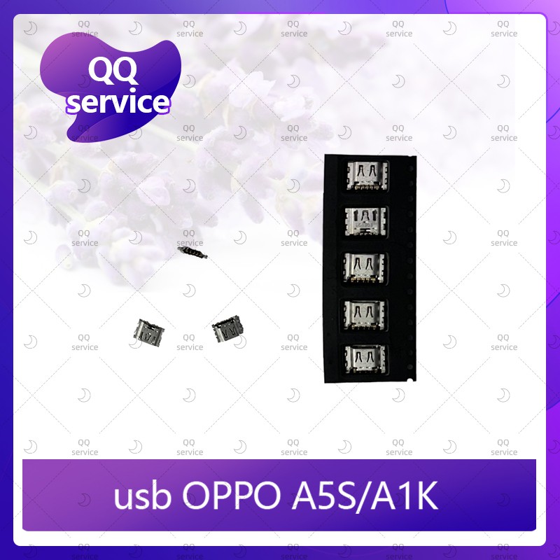 usb OPPO A5S/A1K อะไหล่ตูดชาร์จ ก้นชาร์จ（ได้5ชิ้นค่ะ) อะไหล่มือถือ ...