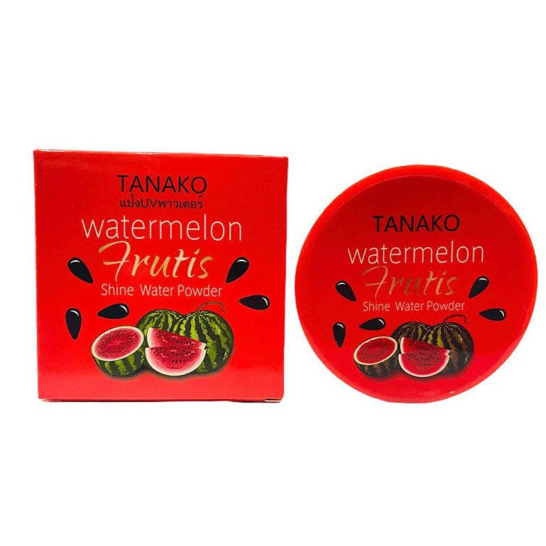 แป้งแตงโม Tanako Water Melon UV powder แป้งบางเบา เกลี่ยง่าย ปกปิดได้ ...