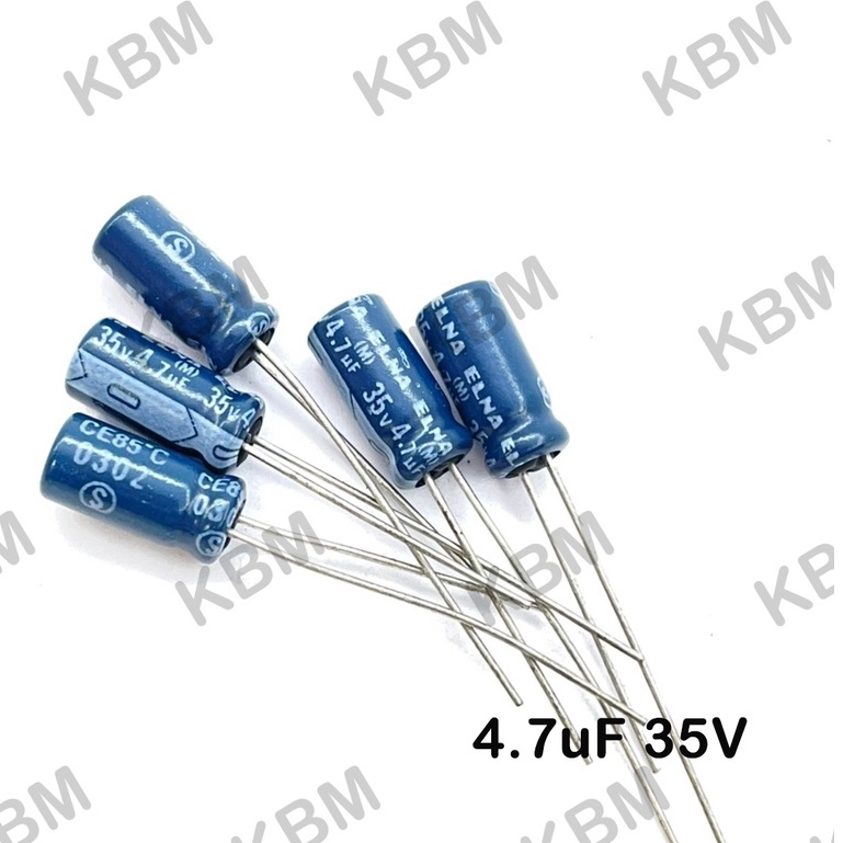 Capacitor (คาปาซิเตอร์) C4.7(475) 25V 35V 50V 63V | Shopee Thailand