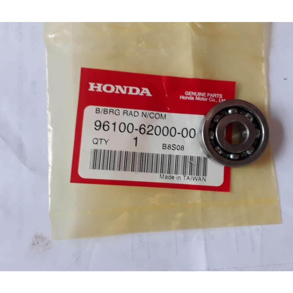 96100-62000-00ลูกปืนตลับเบอร์6200กดคลัทช์ เวฟ110i(หมายเลข18)1ตัว อะไหล่ ...