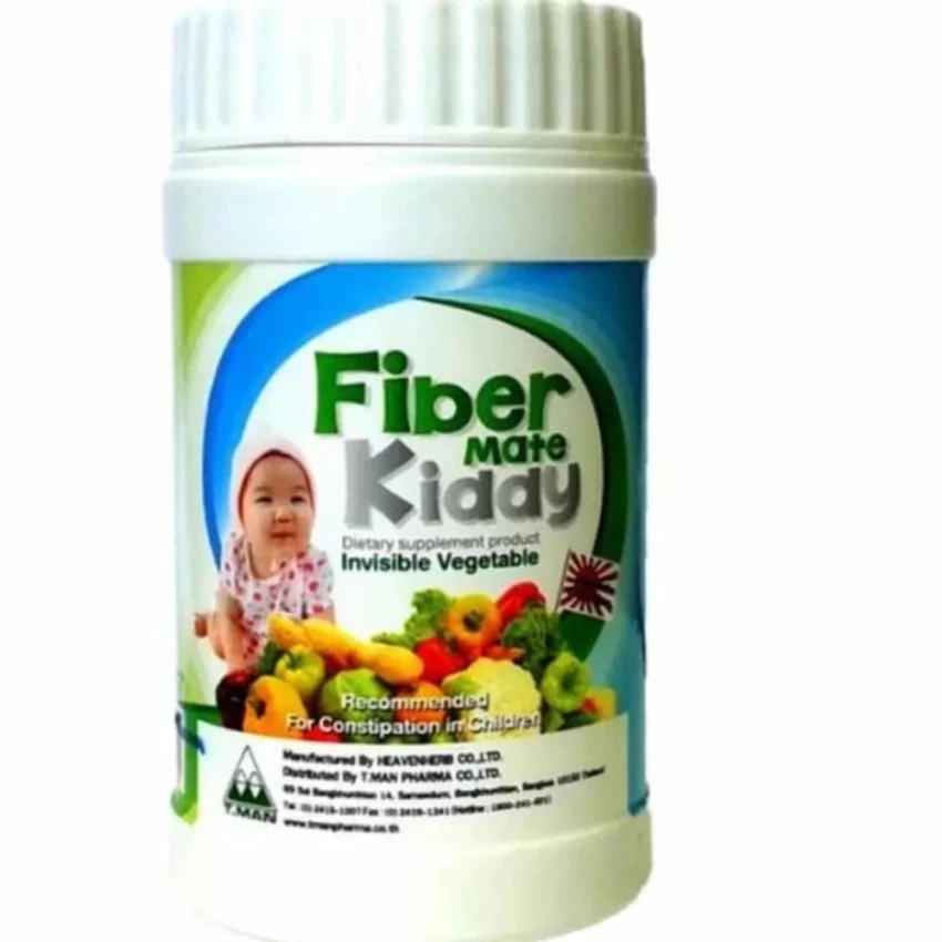 Fiber Mate Kiddy 60 G ฟเบอร์เมท คิดดี้ 60กรัม ปลอดภัยตั้งแต่แรกเกิด (1ขวด) | Shopee Thailand