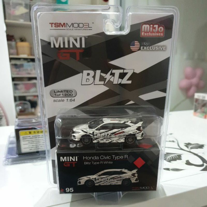 MINI GT BLITZ USA LIMITED 1 of 1200 [Honda Civic Type R Blitz Type R ...