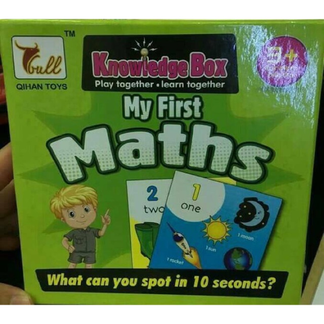 Knowledge box brain box กล่องเรียนรู้ abc ตัวเลข คณิตศาสตร์ | Shopee ...