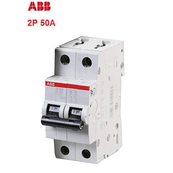 ABB เมนเบรกเกอร์ เบรกเกอร์ MCB 2P 50A S202M-C50 | Shopee Thailand