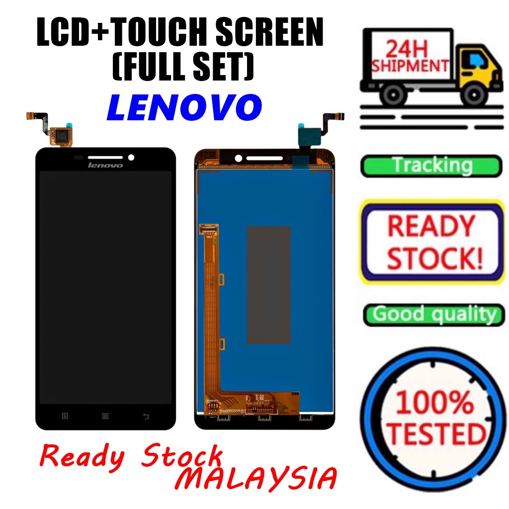 Lenovo K900 K910 VIBE P1 MINI P1M P1Ma420 P70 P90 P780 S60 S90 LCD หน้าจอสัมผัส DIGITIZER FULL ...
