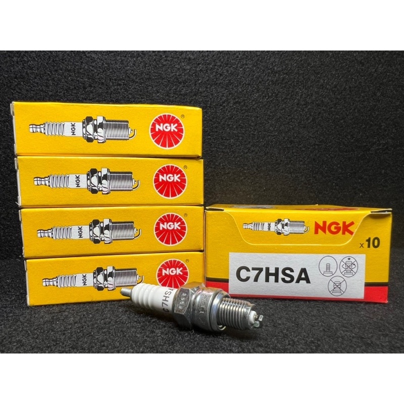 หัวเทียนC7HSA NGKแท้ๆ100%Wave100/Dream100/Mio/Fino/Spark/Fresh/Smash ...