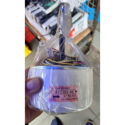 900314 มอเตอร์ คอยเย็น มิตซู SIC-55CVL-F456-6 RCOJ56-AF RCOJ56 พาร์ท E22J96300 ใช้ DC 340V รุ่น ...