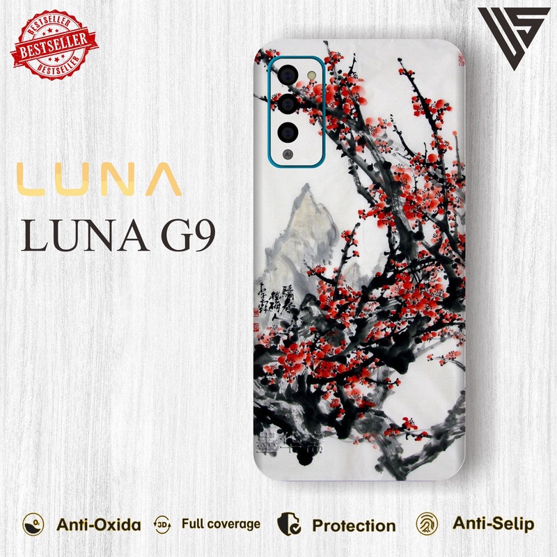 Garskin HANDPHONE STICKER LUNA G9 FREE CUSTOM MOTIF (2 ชิ้น) | Shopee ...