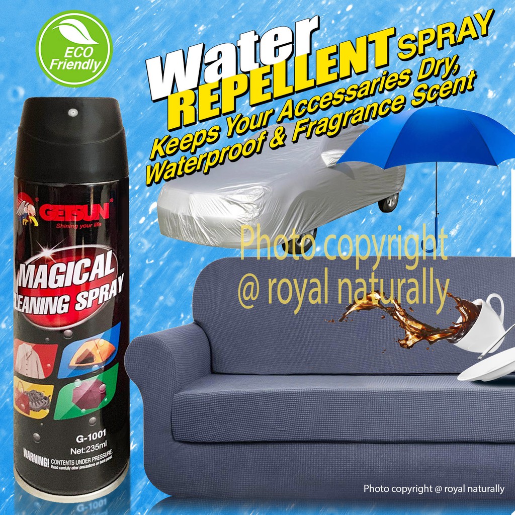 สเปรย์กันน้ำรองเท้า Water Repellent Spray Waterproof 235ML | Shopee ...
