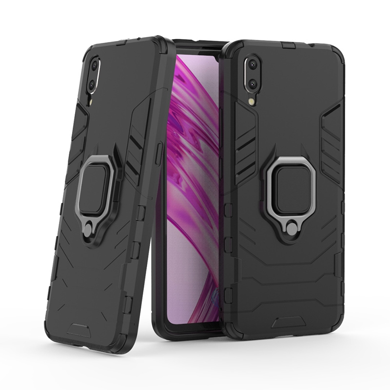 เคสโทรศัพท์มือถือแบบแข็ง พร้อมที่ตั้งวาง สําหรับ Xiaomi Redmi Note 7 ...