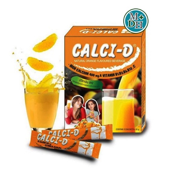Calci-D Calci - D Calci D Orange เเคลซี่-ดี เเคลเซียม ผสม วิตามิน รสส้ม ...