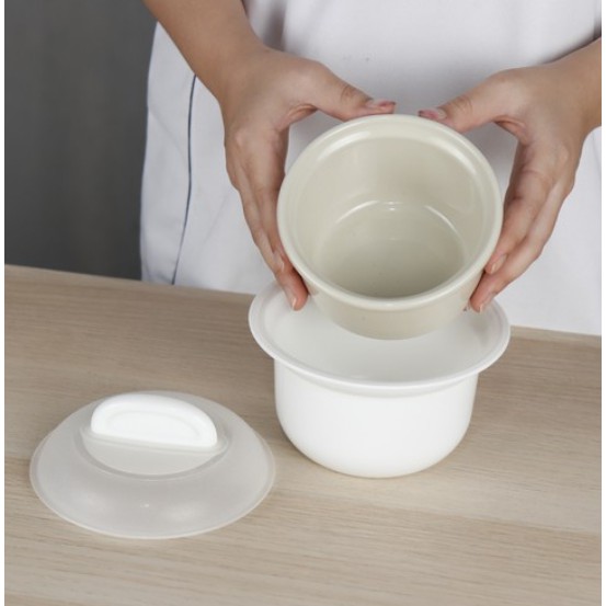 ถ้วยทำไข่ตุ๋นในไมโครเวฟ Micronware รุ่น 5087 5089 ภาชนะสำหรับอุ่นอาหารในไมโครเวฟ ชามทำอาหารใน ...