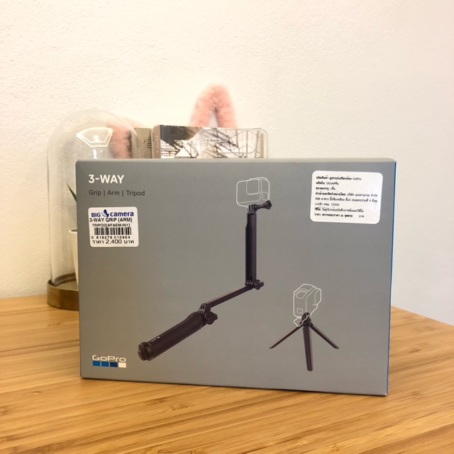 Gopro 3 way grip ขาตั้ง ไม้เซลฟี่ ปรับได้ 3 แบบ ของแท้ | Shopee Thailand