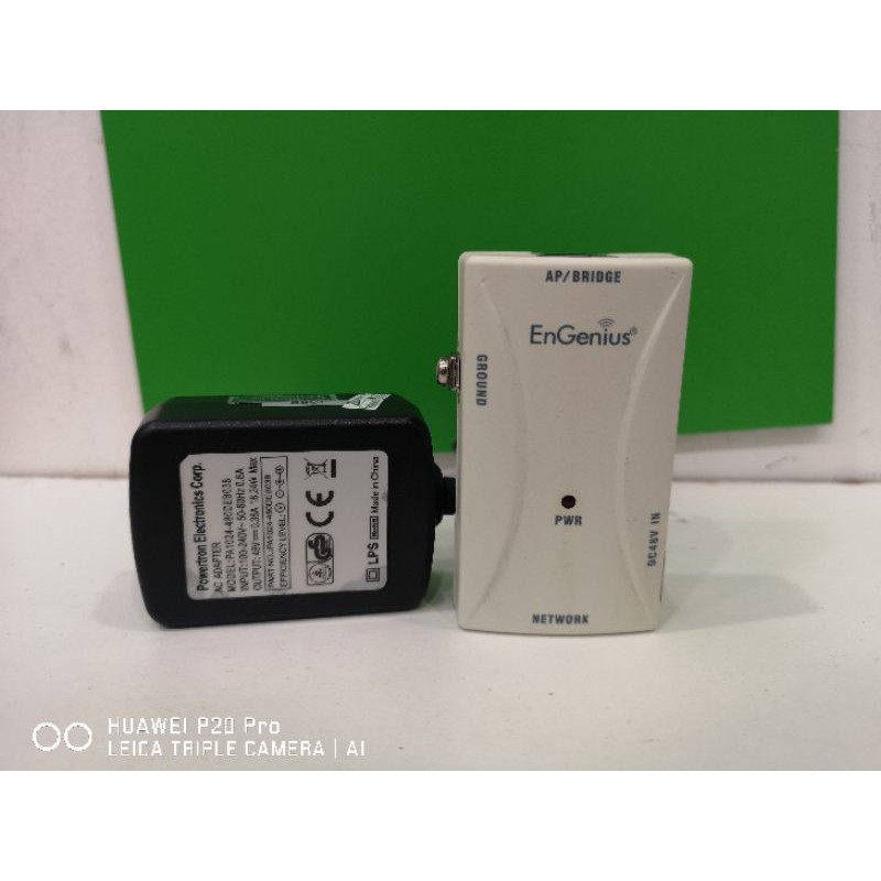 EnGenius EPE-4818 มือสอง สภาพดี อุปกรณ์ จ่าย ไฟไปกับสายแลน แรงดัน 48V. DC | Shopee Thailand