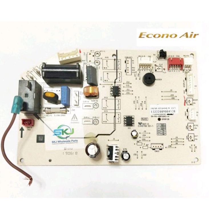 แผงวงจรแอร์ Econo3 ขนาด 18,000 BTU รุ่น CAW-K1851TA. ***อะไหล่แท้ มือ ...