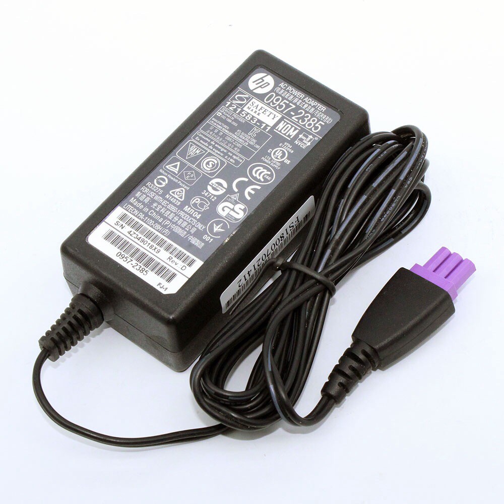 Adapter Printer/Scanner HP 22V/455mA หัวสีม่วง 3 Pin | Shopee Thailand