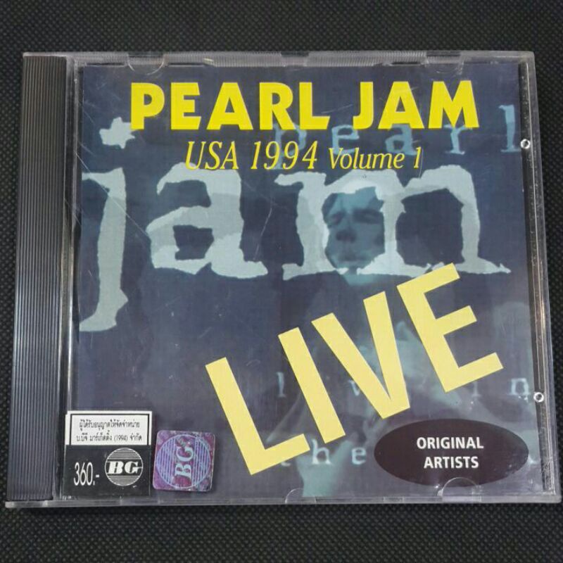 Cd ซีดีเพลง PEARL JAM ; USA 1994 VOL.1 LIVE | Shopee Thailand